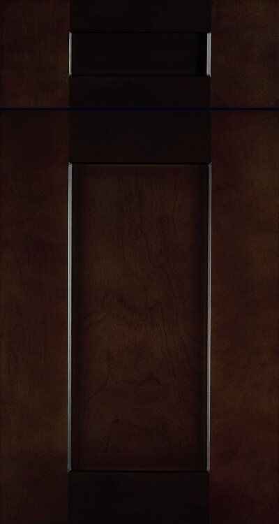 Shaker Espresso Sample Door